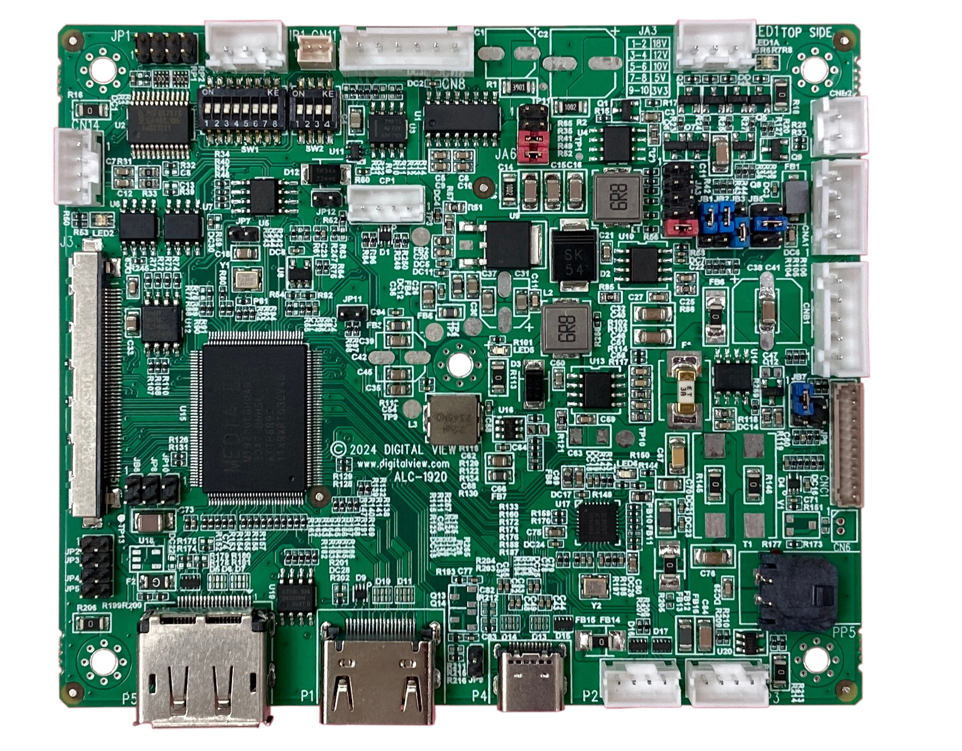 ALC-1920 Controller Board, Digital View