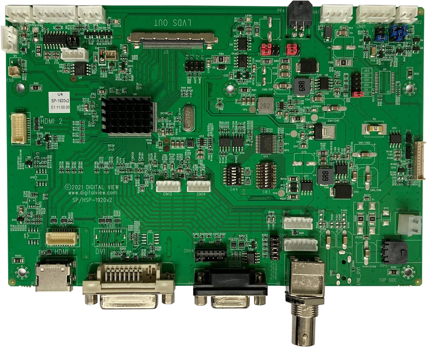 Digital View SP-1920v2 LCD Controller board